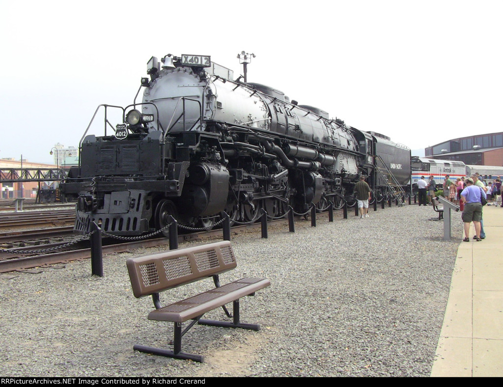 Union Pacific Big Boy 4012 in Steamtown